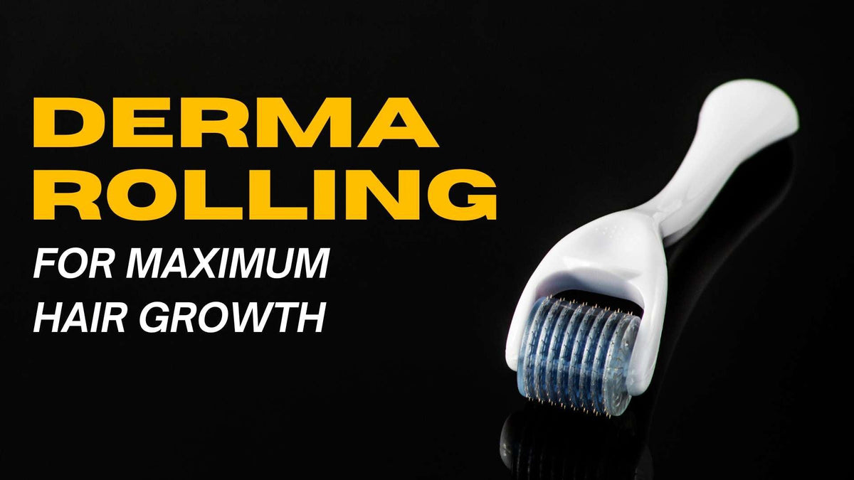 Derma Rolling For Maximum Hair Growth – Alpha Mane Co.